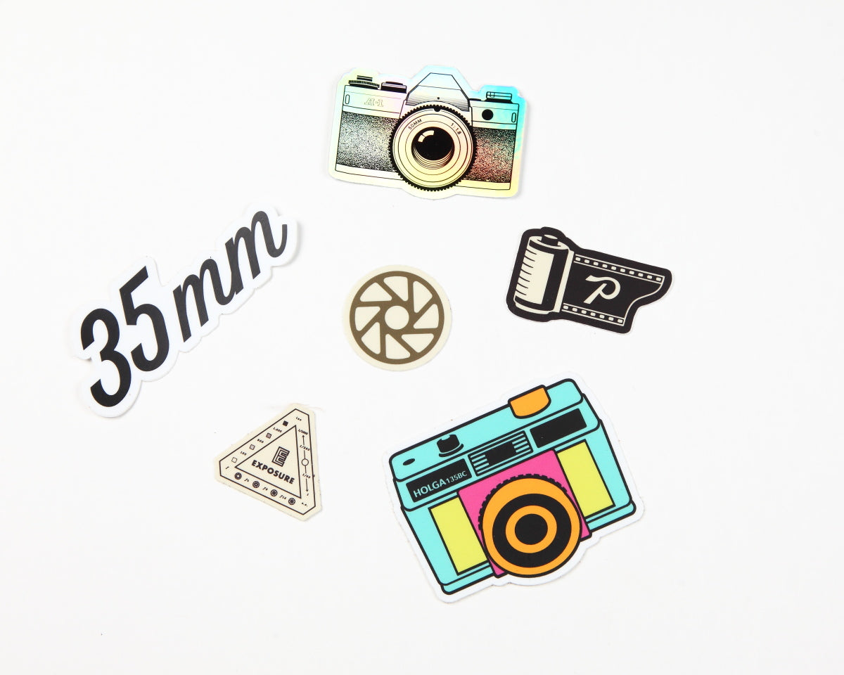 Film Lover's Sticker Pack (5-Piece)