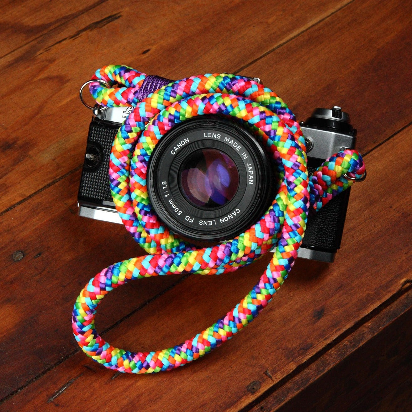 Rainbow Rope Strap