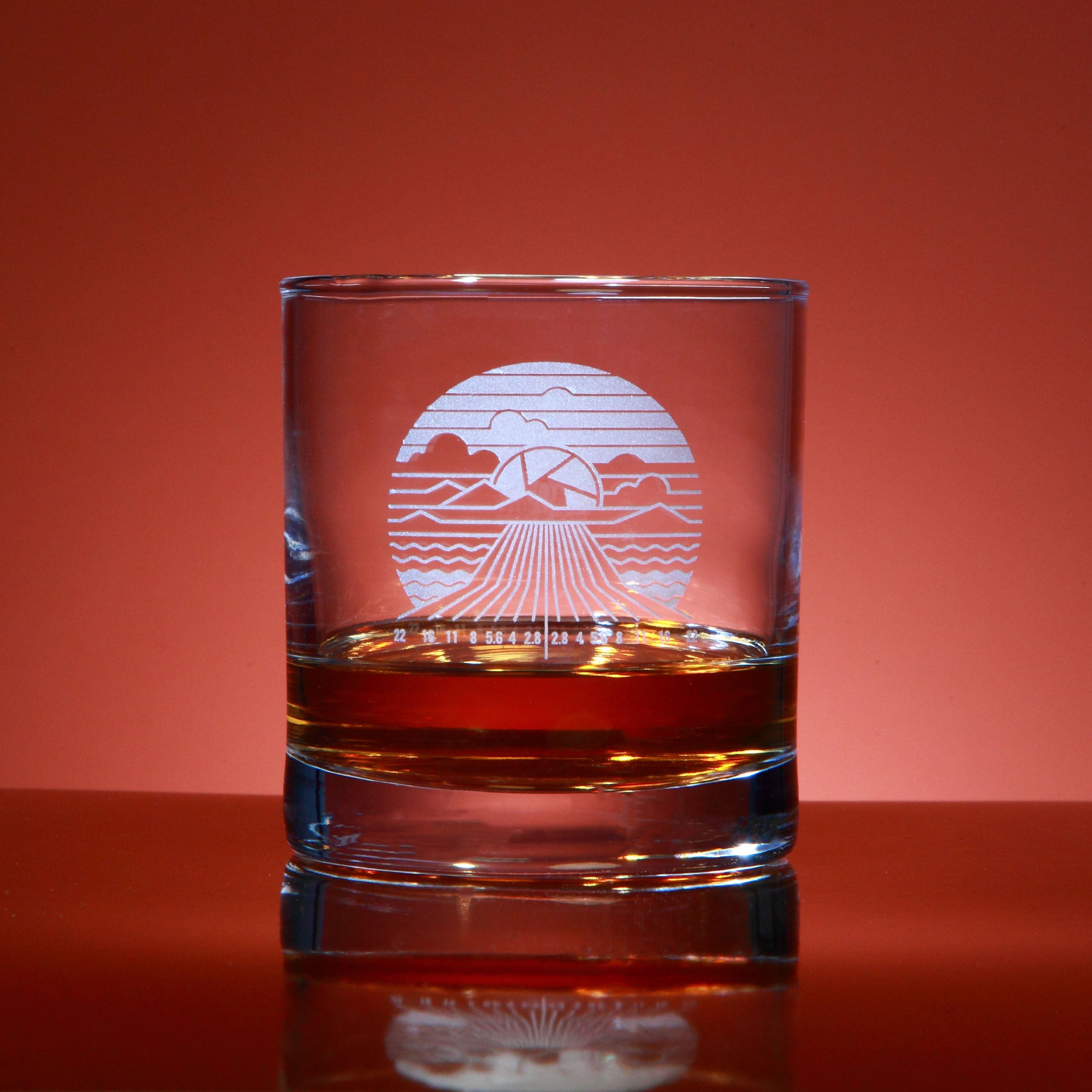 Aperture Adventure Rocks Glass