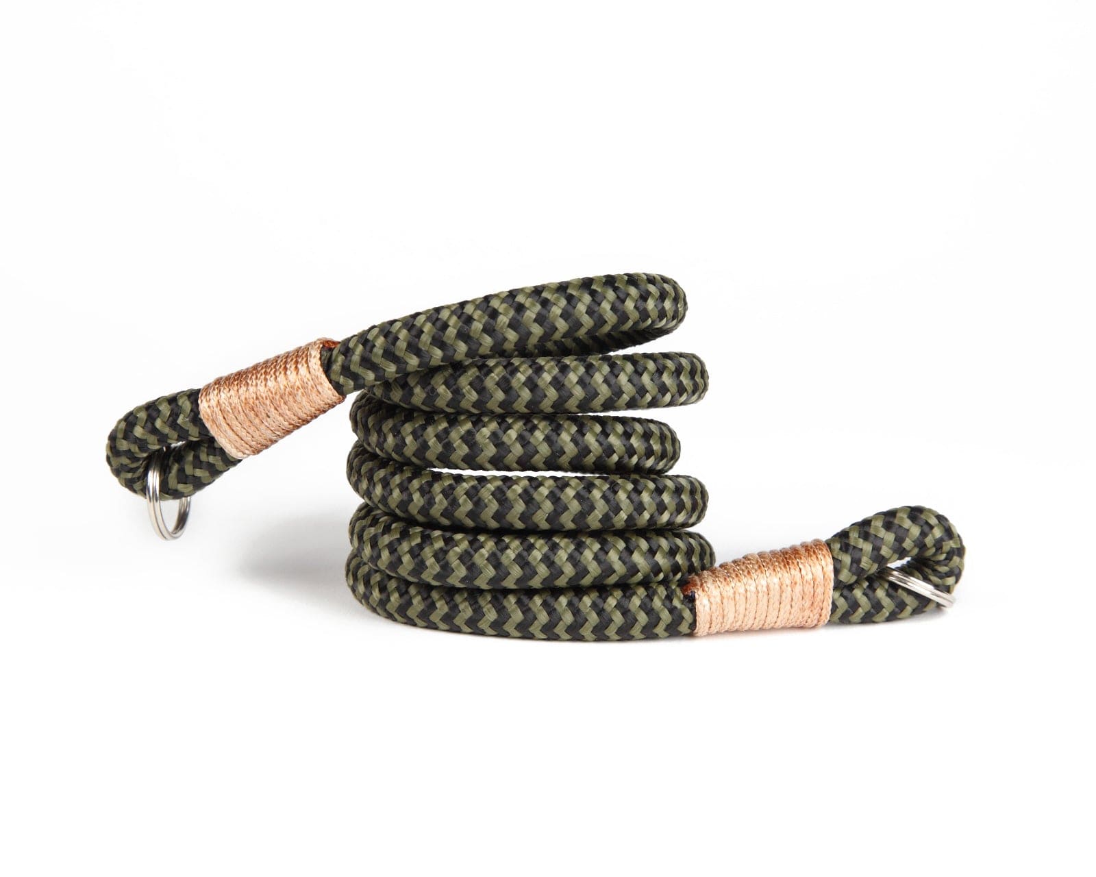 Black Landscape Rope Strap